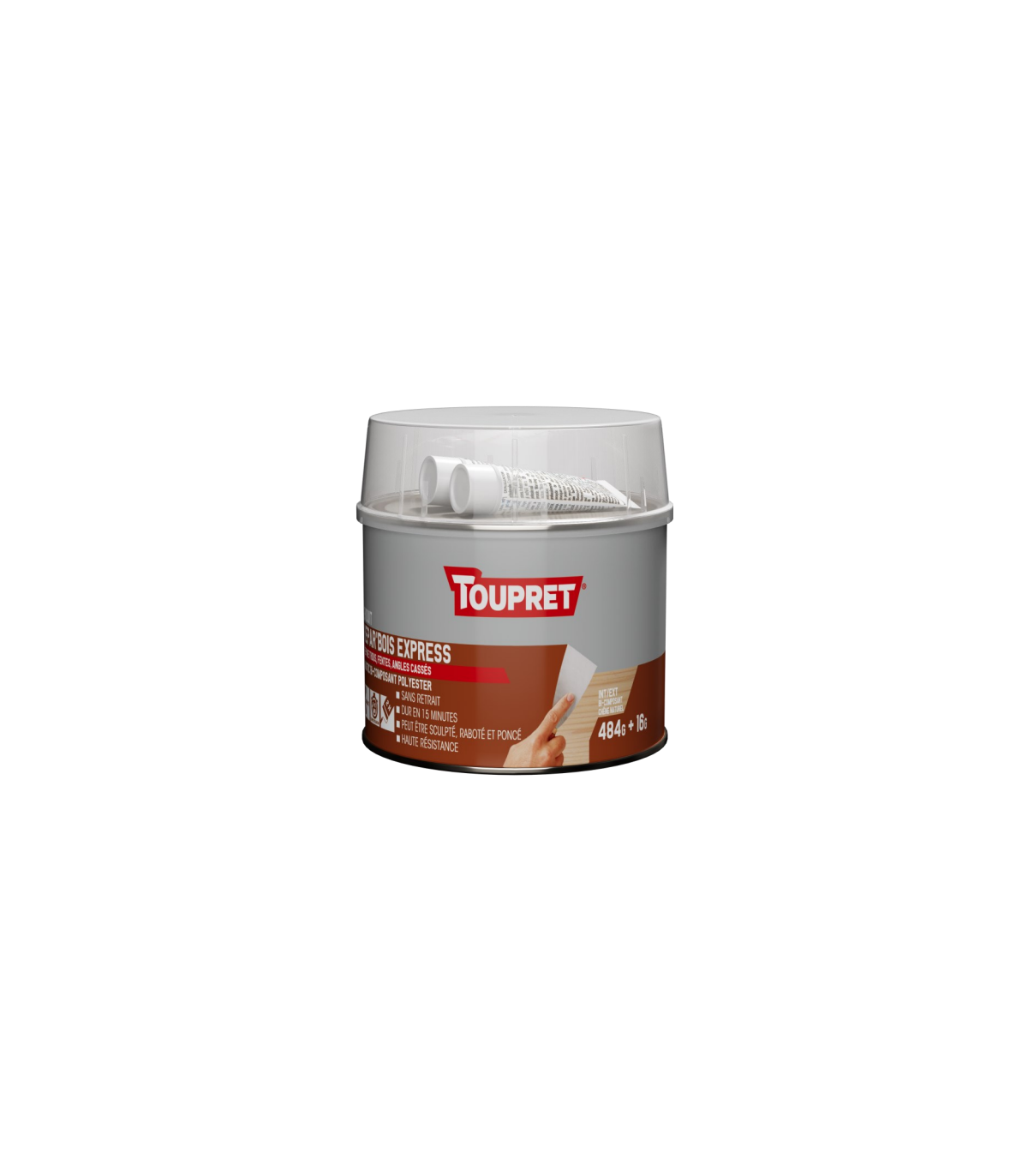 TOUPRET ENDUIT REPAR’BOIS EXPRESS 500G INT/EXT : TOUPRET : Cdecomania ...