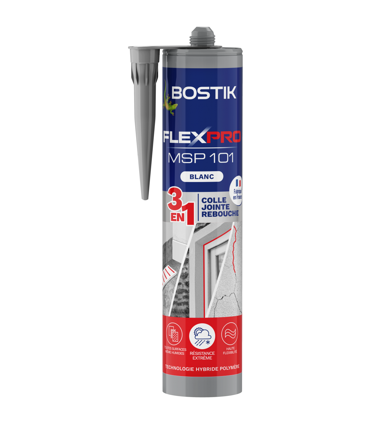 BOX BOSTIK FIXPRO MSP101 3en1 BLANC - 290ml : 1158 - BOSTIK BOSTIK COLLES GP : Cdecomania ...